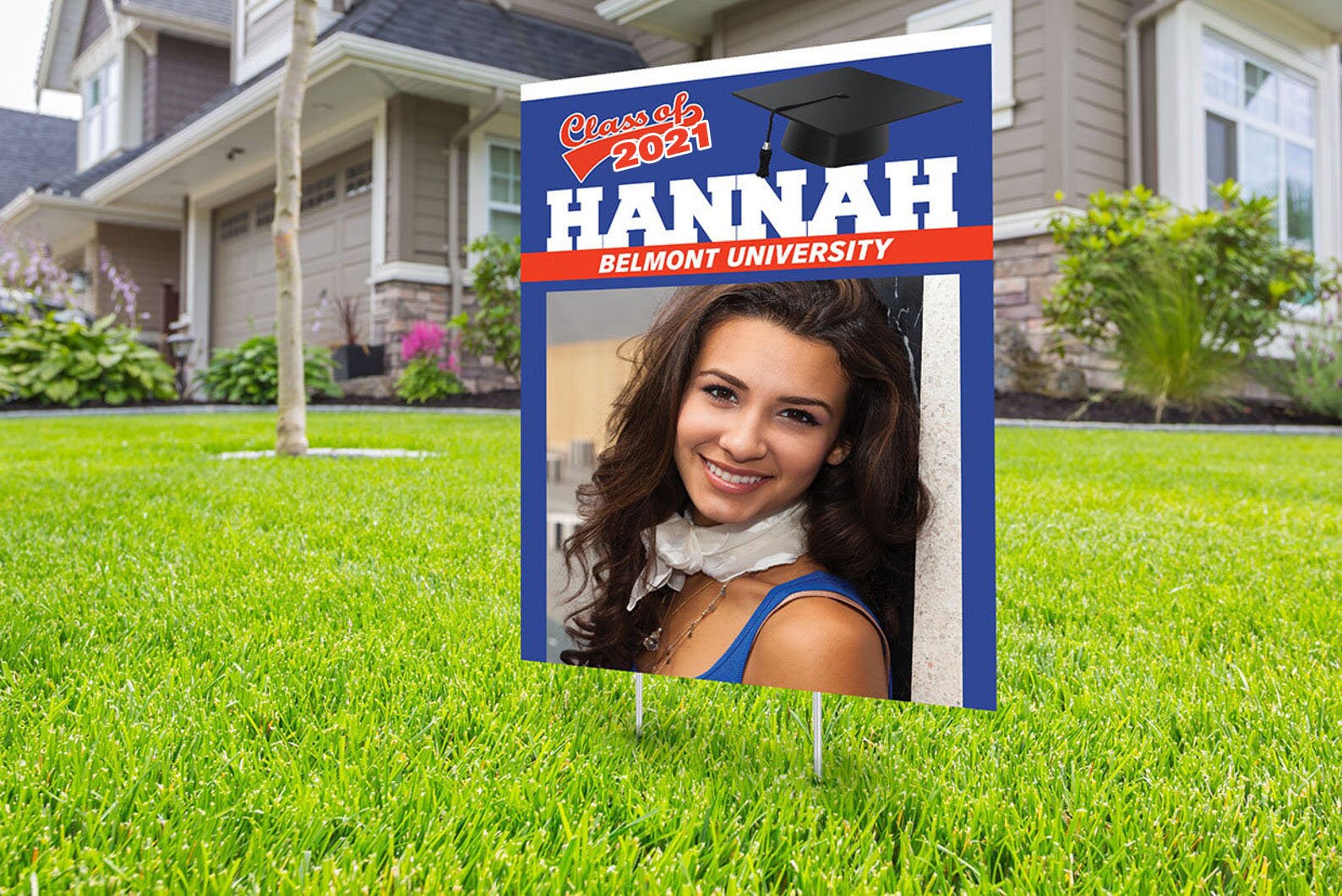 Class of 2022 Graduation, Digital File Only, Photo Yard Sign Design ...