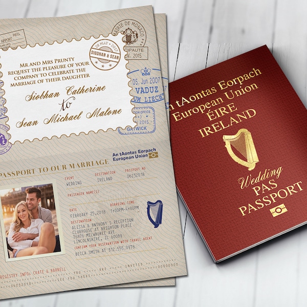 Irish Invitation - Etsy