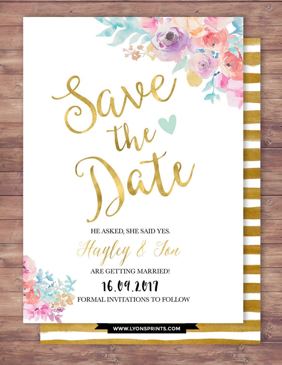 Save the Date, BOHO Wedding Shower Invitation, Couples Shower, Arrows ...