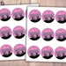 Amusement Park Party, Sticker Labels, Digital Files Only, Party Favor ...