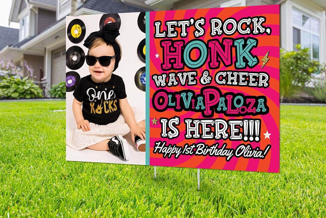 Drive by Birthday Parade Digital File Only Yard Sign Social - Etsy