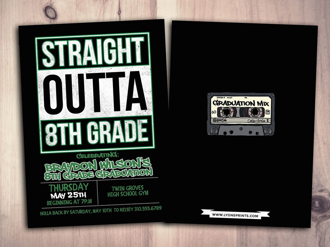 Straight Outta, Graduation Party, Hip Hop, 90s Party, Birthday ...
