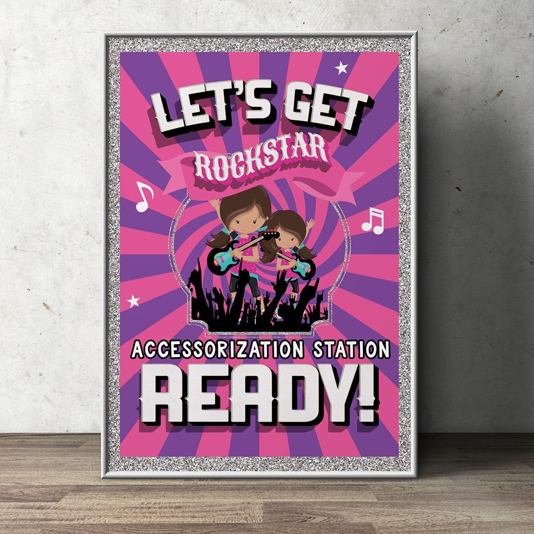 Party Sign, Pop Star Party, Rock Star Party, Face Painting, Party ...