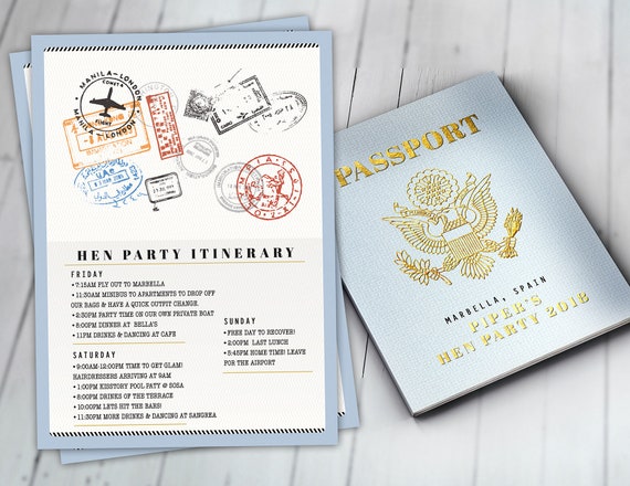 Menu, Itinerary, passport, precious cargo,, travel theme, travel party ...