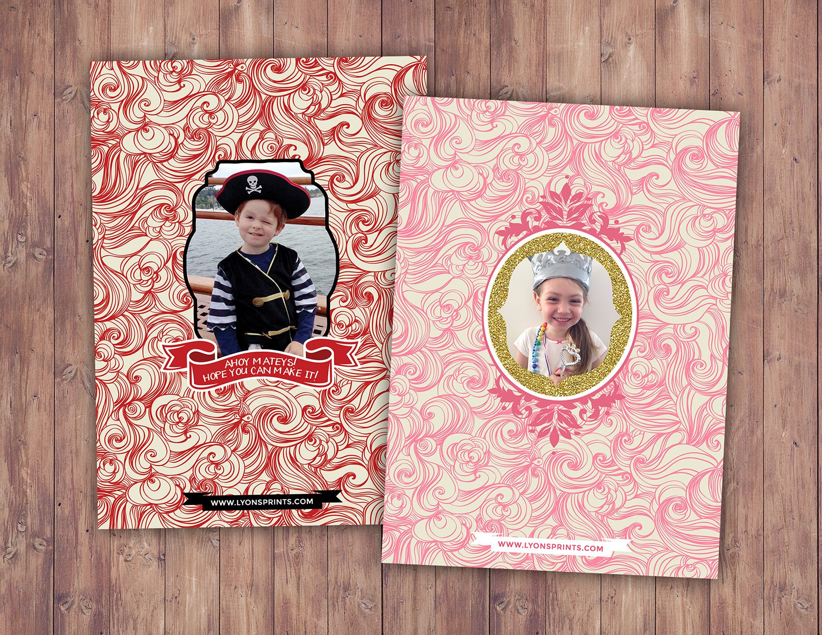 Pirates and Pixie Party Invitations Pirate Princess Pixie | Etsy