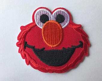 Elmo Iron on Patch - Etsy