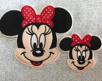 Iron on Minnie Mouse | Etsy