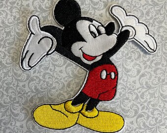 Mickey Mouse Iron On - Etsy