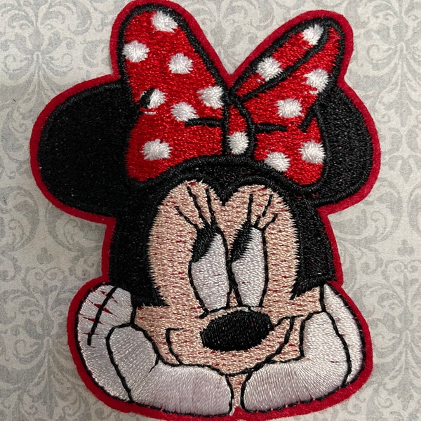 Minnie Mouse Sew on Patch - Etsy