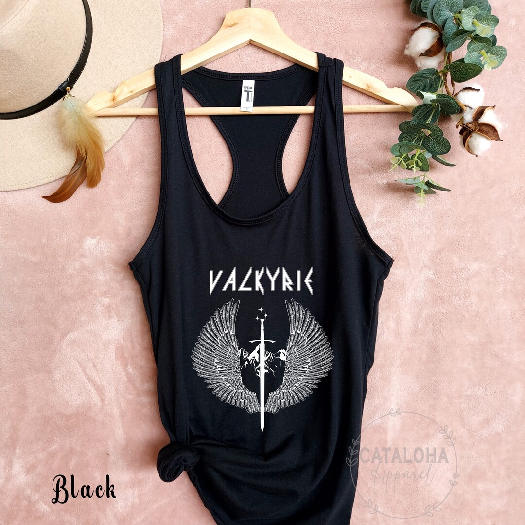 Racerback Tank, Valkyrie, the Valkyrie Ladies Shirt, Valkyrie in ...