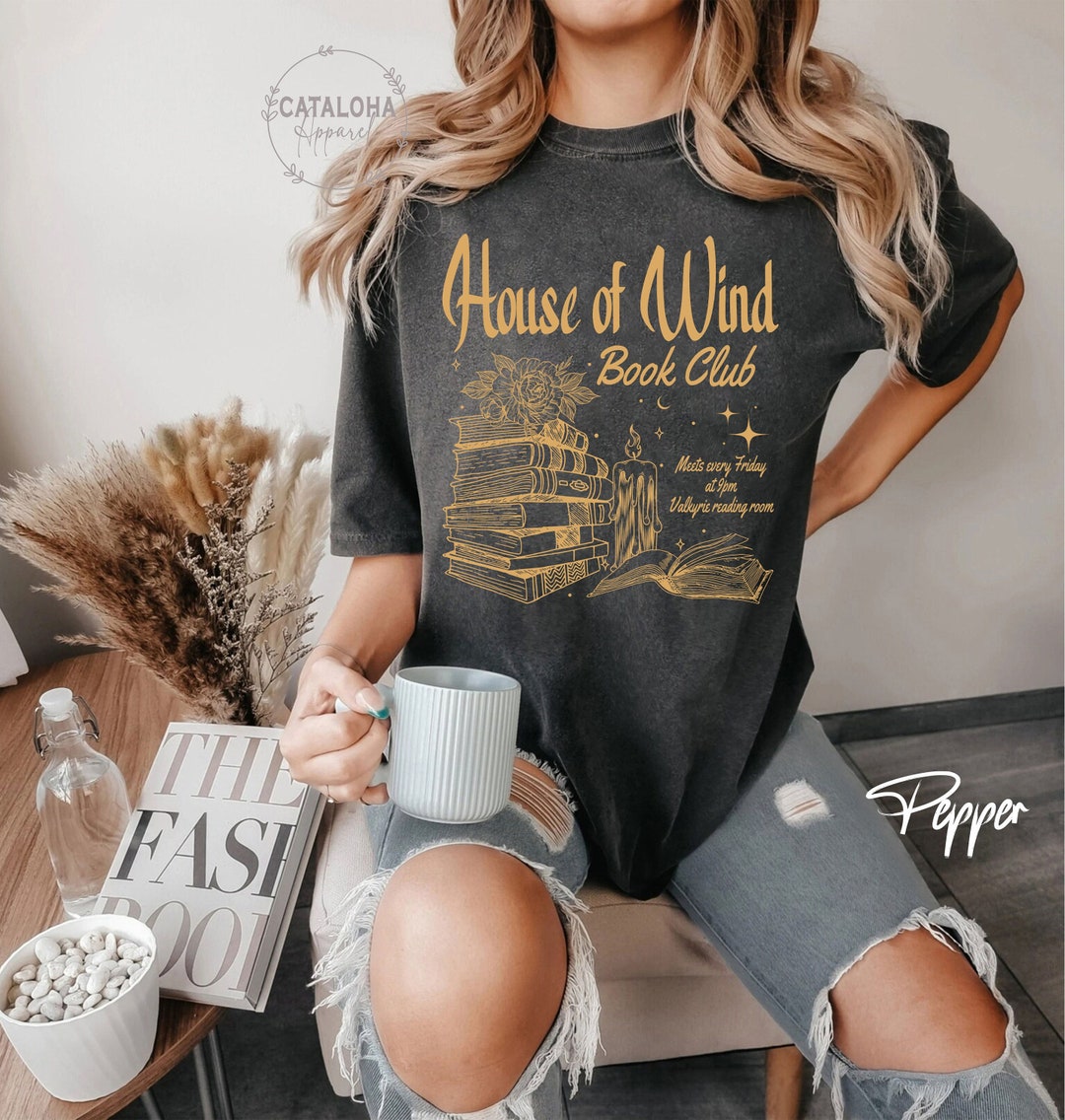 ACOTAR House of Wind Book Club Shirt Night Court Velaris House of Wind ...
