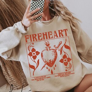 Fireheart Sweatshirt, TOG, Kingdom of Ash, Rowan, Dorian, Manon, Aelin ...