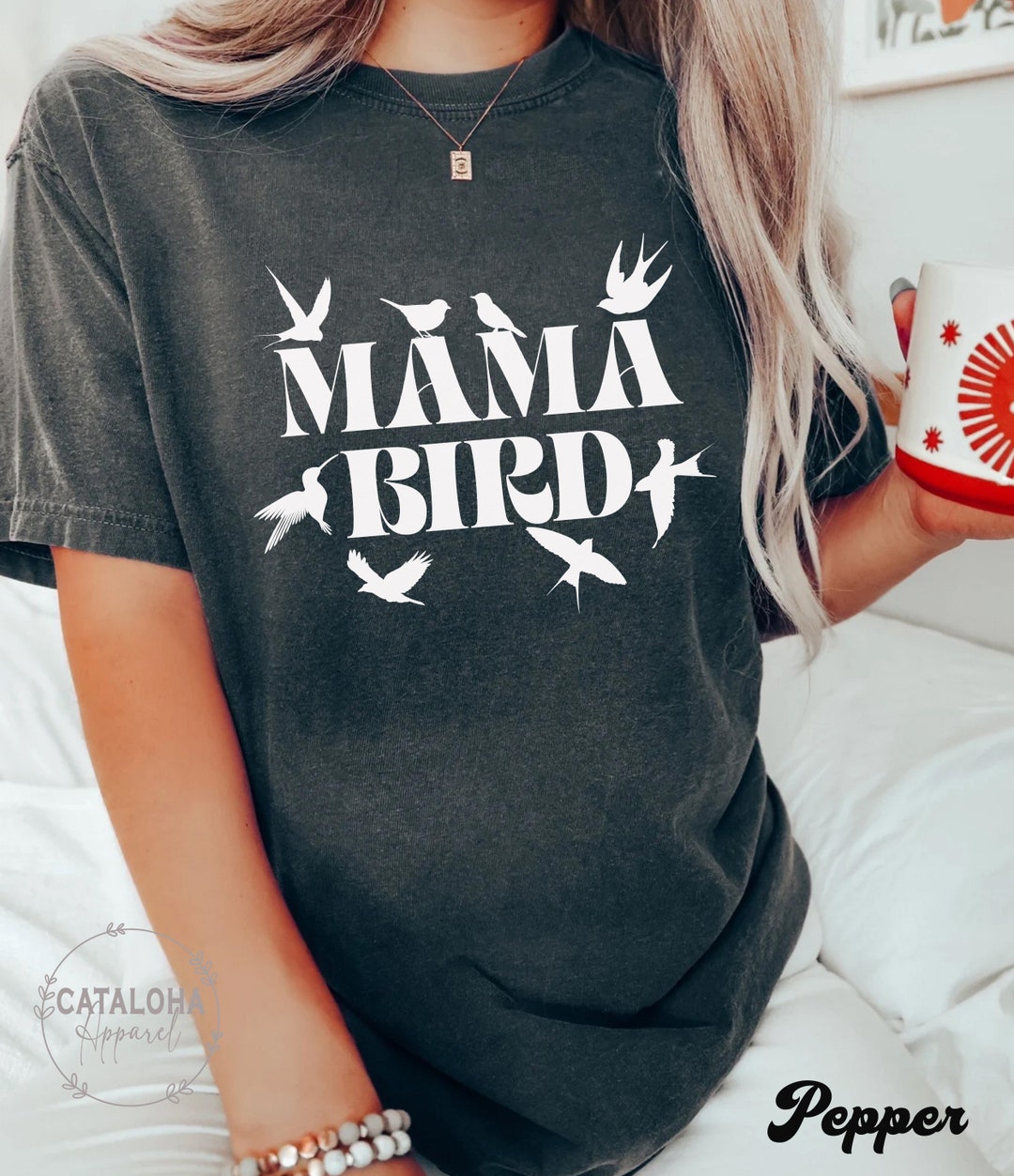 Comfort Color Mama Bird, Mama Shirt, Mom Shirt, Mommy Shirt, Mama T ...
