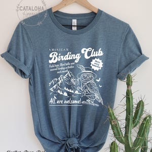 Bird Watching T Shirt, Birding Club Shirt, Bird Nerd Shirt, Nature ...