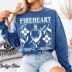 Fireheart Sweatshirt, TOG, Kingdom of Ash, Rowan, Dorian, Manon, Aelin ...