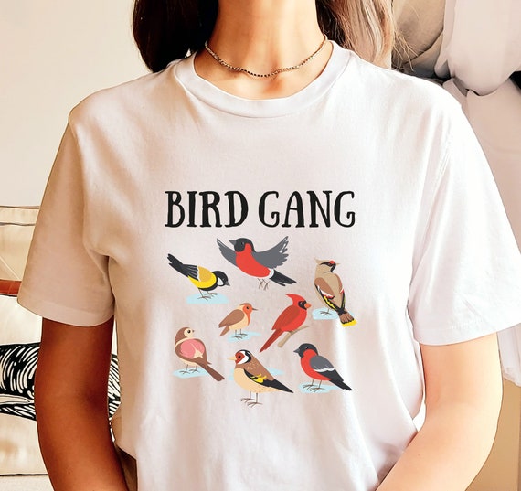 Bird Gang Shirt Birdwatchers Gift Bird Lovers Shirt Bird | Etsy