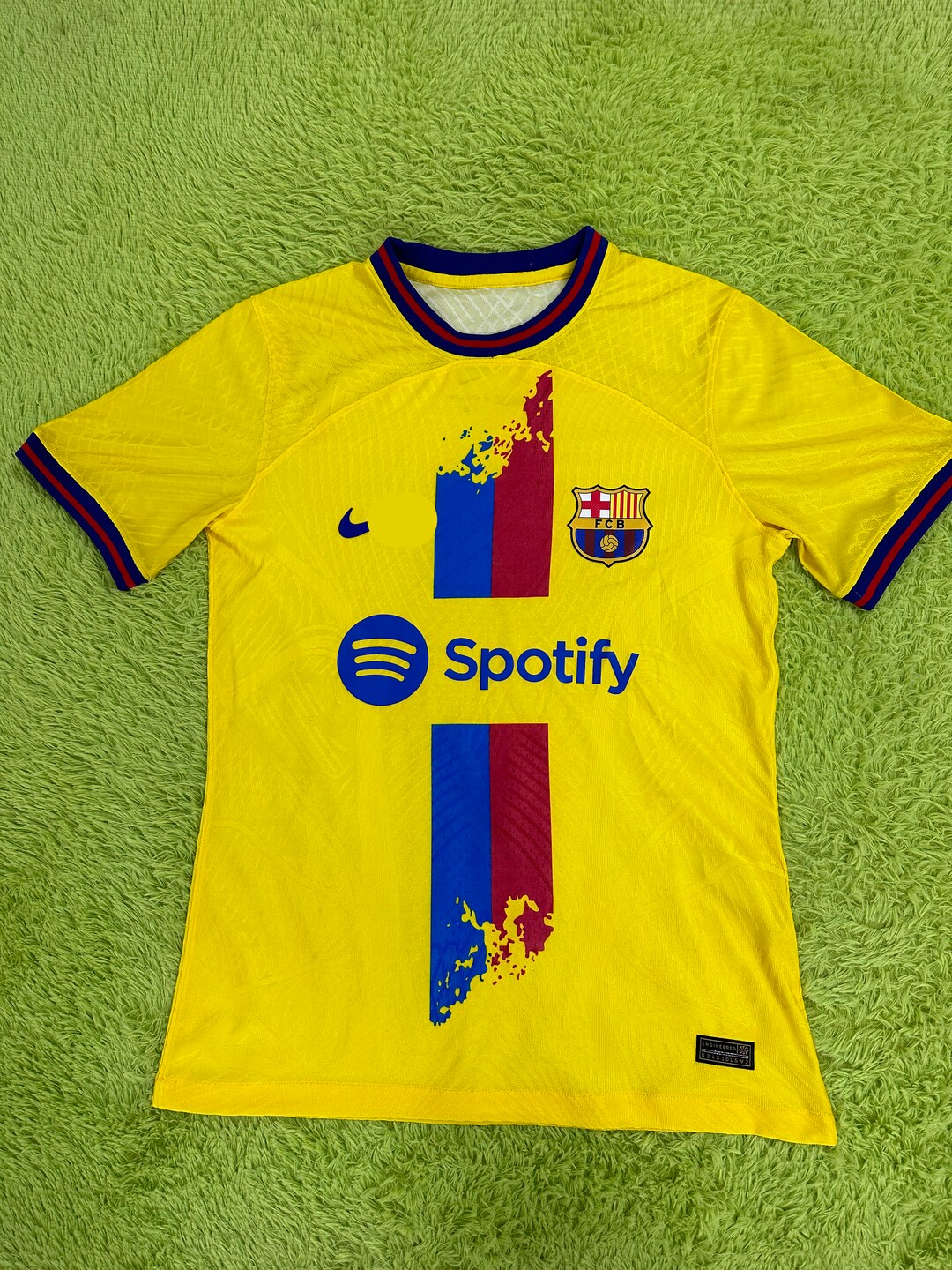 Personalize 23-24 Barca Yellow Classic Player Edition Jersey - Etsy