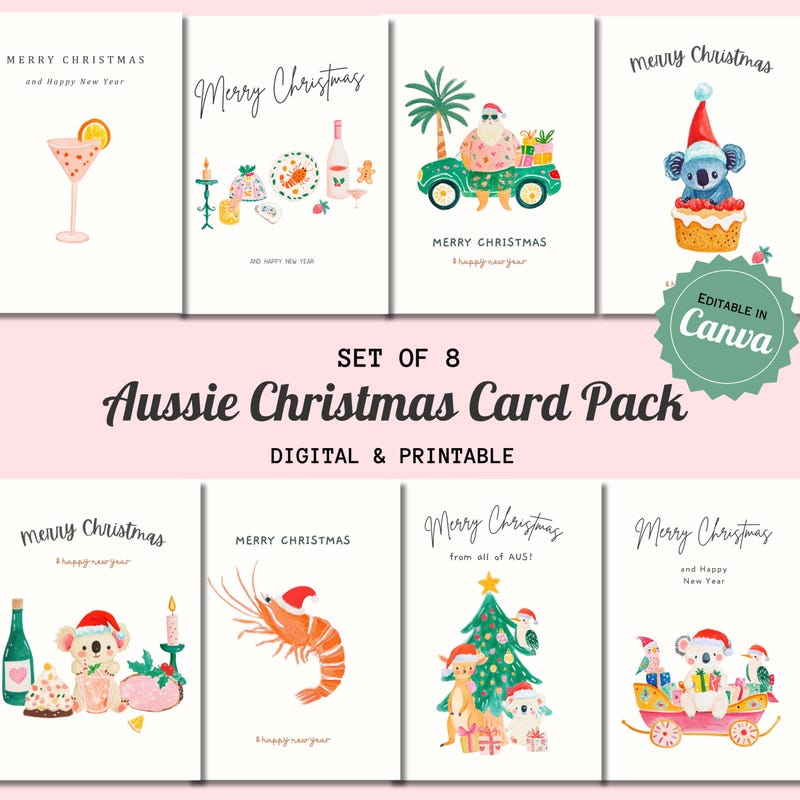 Aussie Christmas Art - Etsy Australia