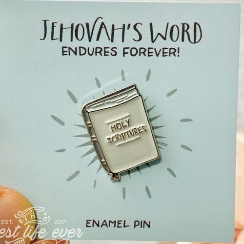 NWT Bible Enamel Pin 1 Bible Pin Jw Gifts Pioneer - Etsy