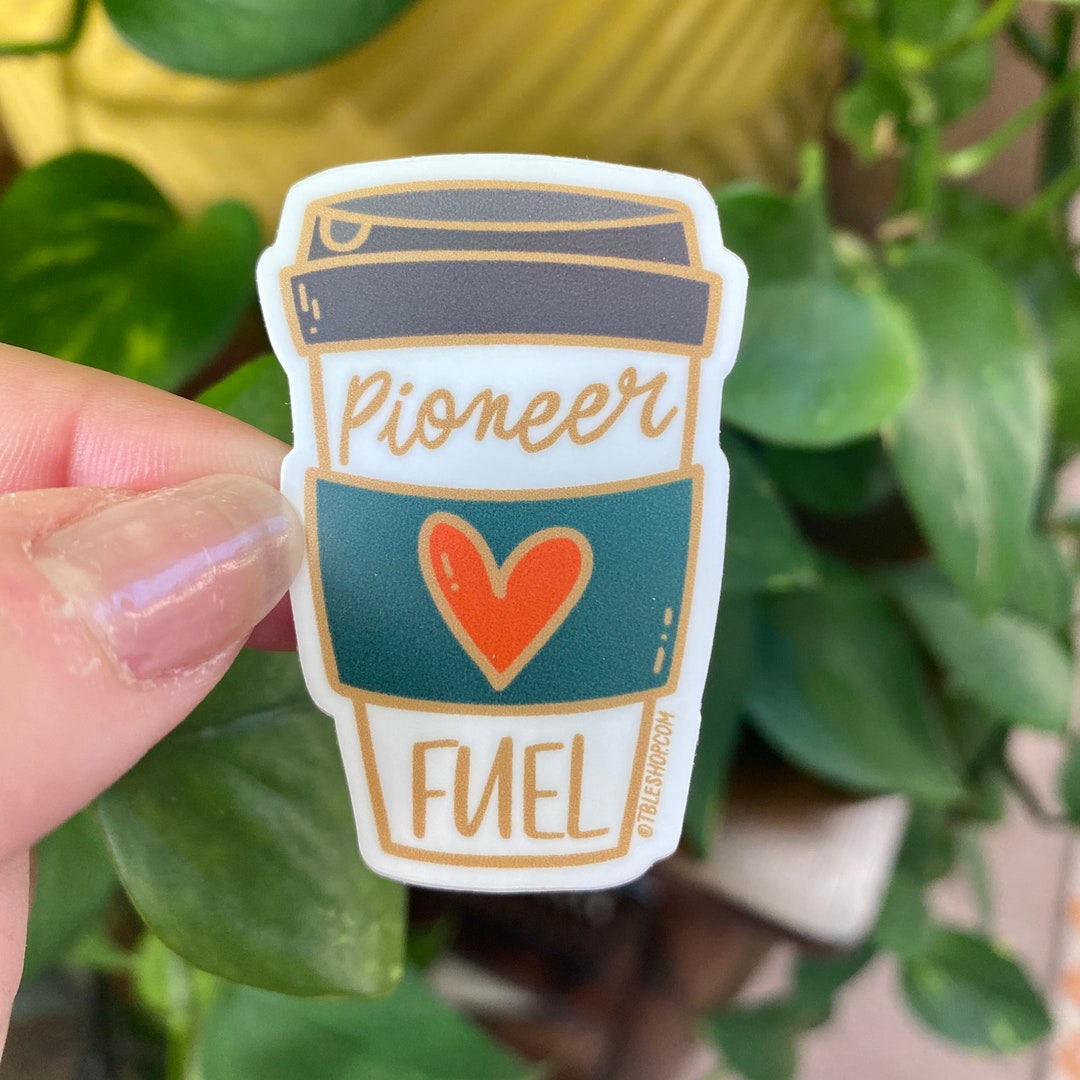 Pioneer Fuel Vinyl Sticker - Jw Service Year - Jw Pioneer Gifts - Best ...