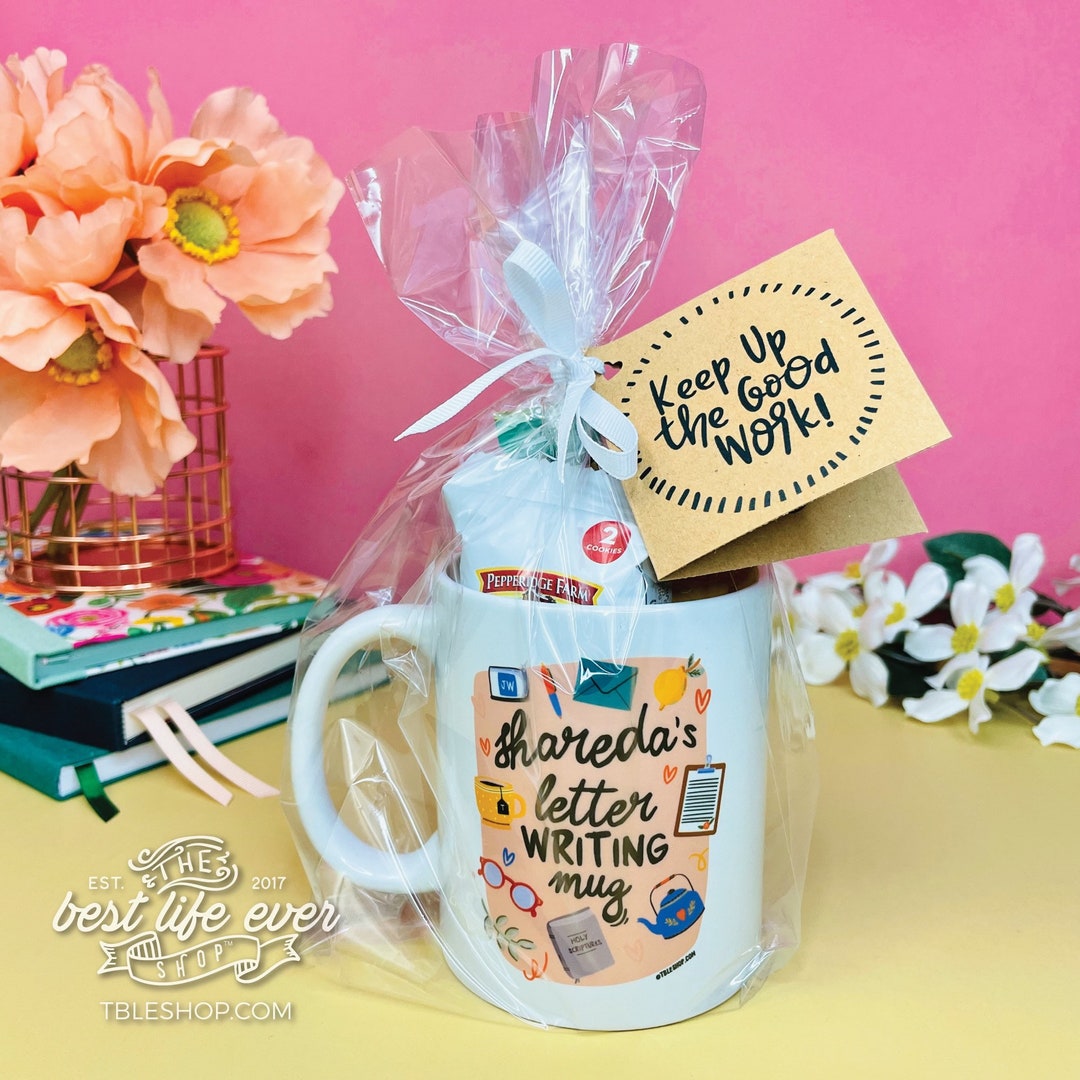 Letter Writing Hug in A Mug 5 Piece Gift Set Edible Treats - Etsy
