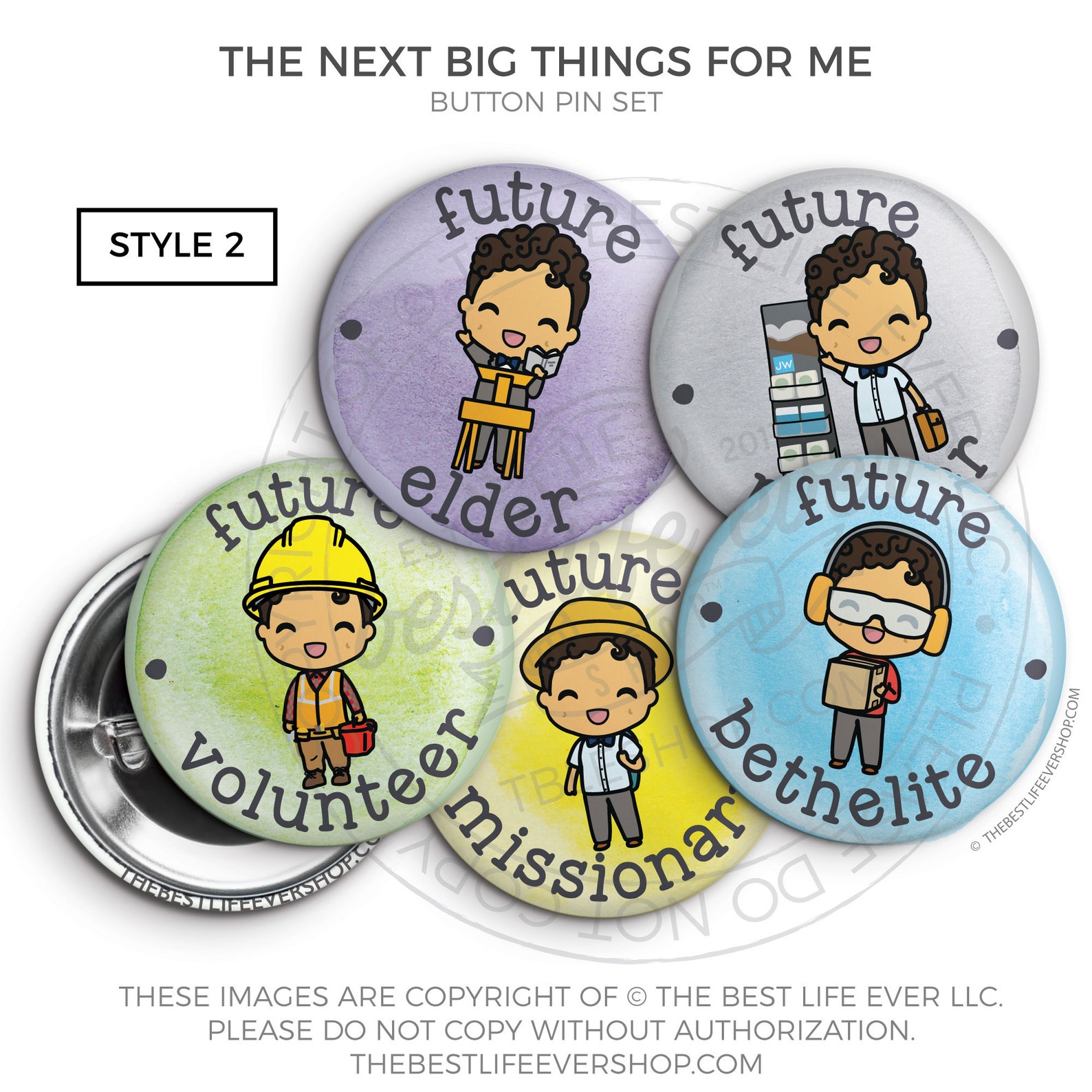 Future Goals Button Pins Set – JW Ministry Gifts for Boys - Etsy