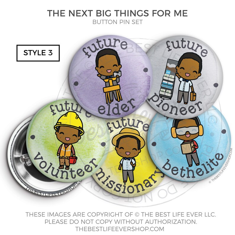 Future Goals Button Pins Set – JW Ministry Gifts for Boys - Etsy