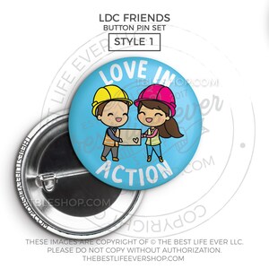 LDC Phrases Best Life Ever Button Pins Jw Gifts Gifts for - Etsy