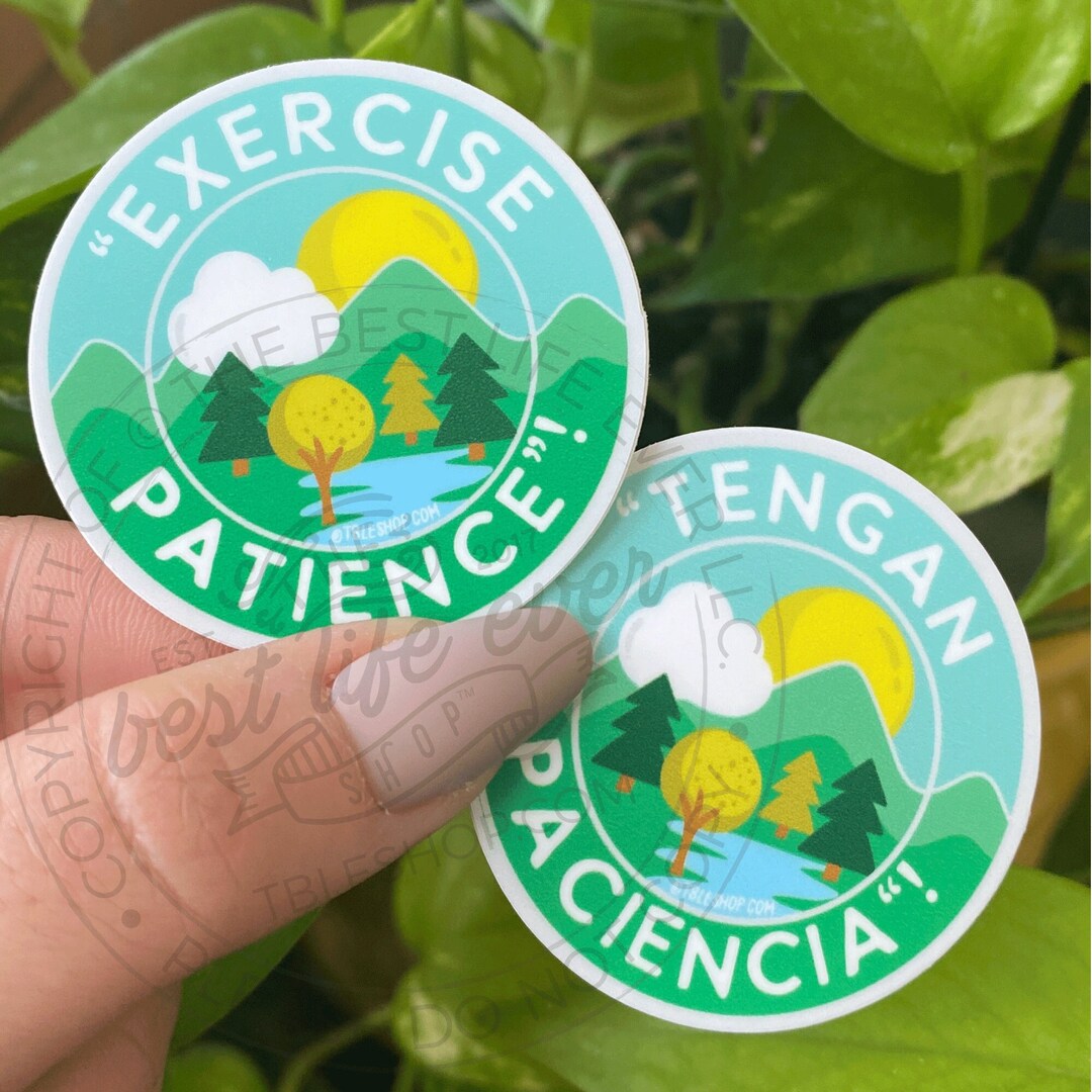 VINYL STICKER Exercise Patience, Jw Gifts, Best Life Ever - Gifts for ...