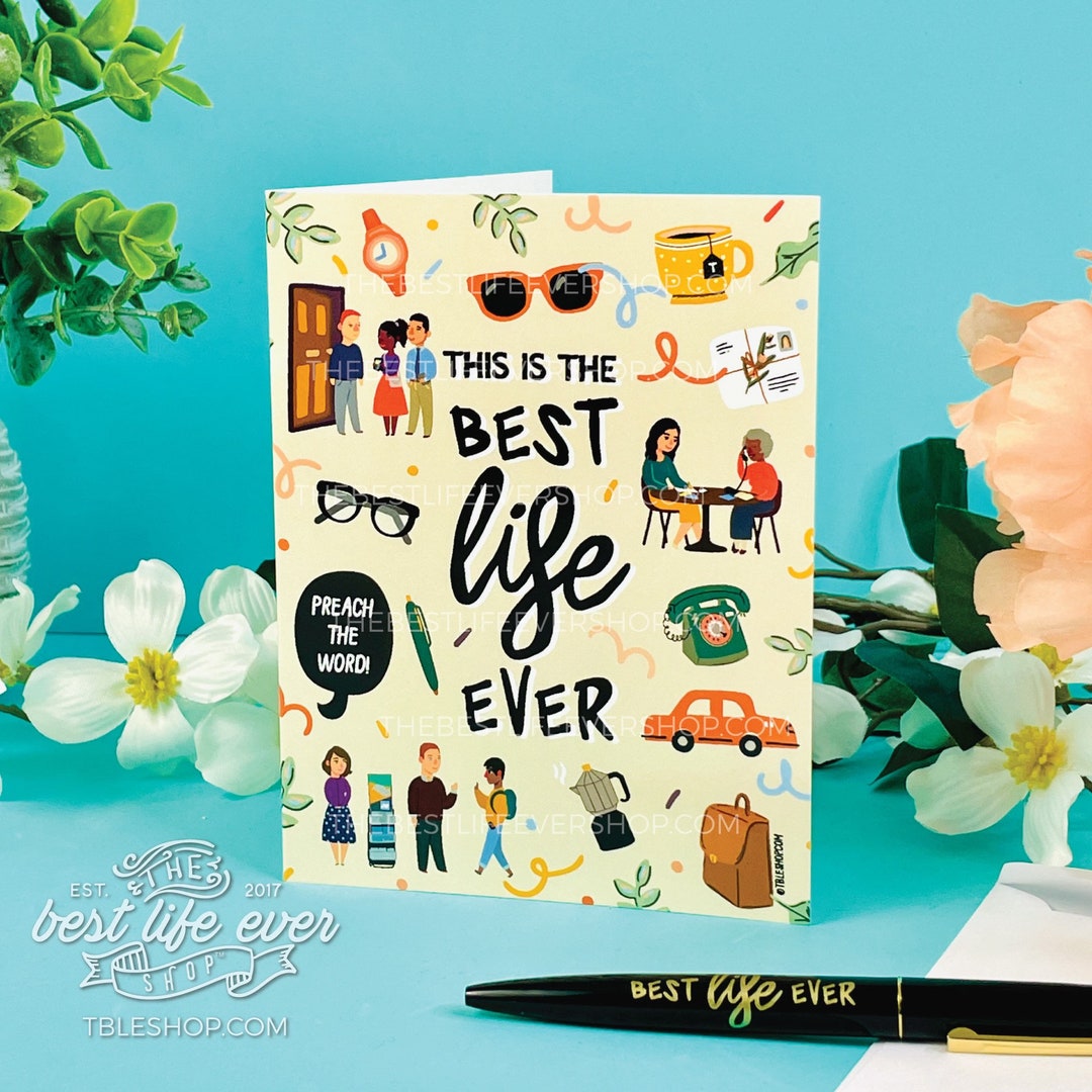 This is the Best Life Ever Greeting Card Jw Gifts Pioneer Gifts Best ...