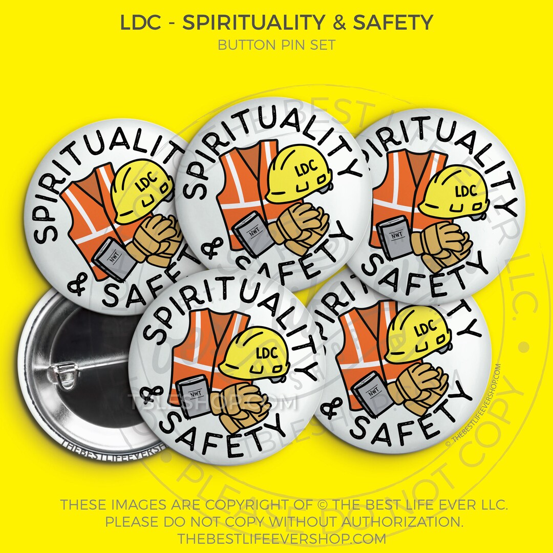 LDC Spirituality & Safety Button Pins - LDC Gifts, Jw Gifts - Jw ...