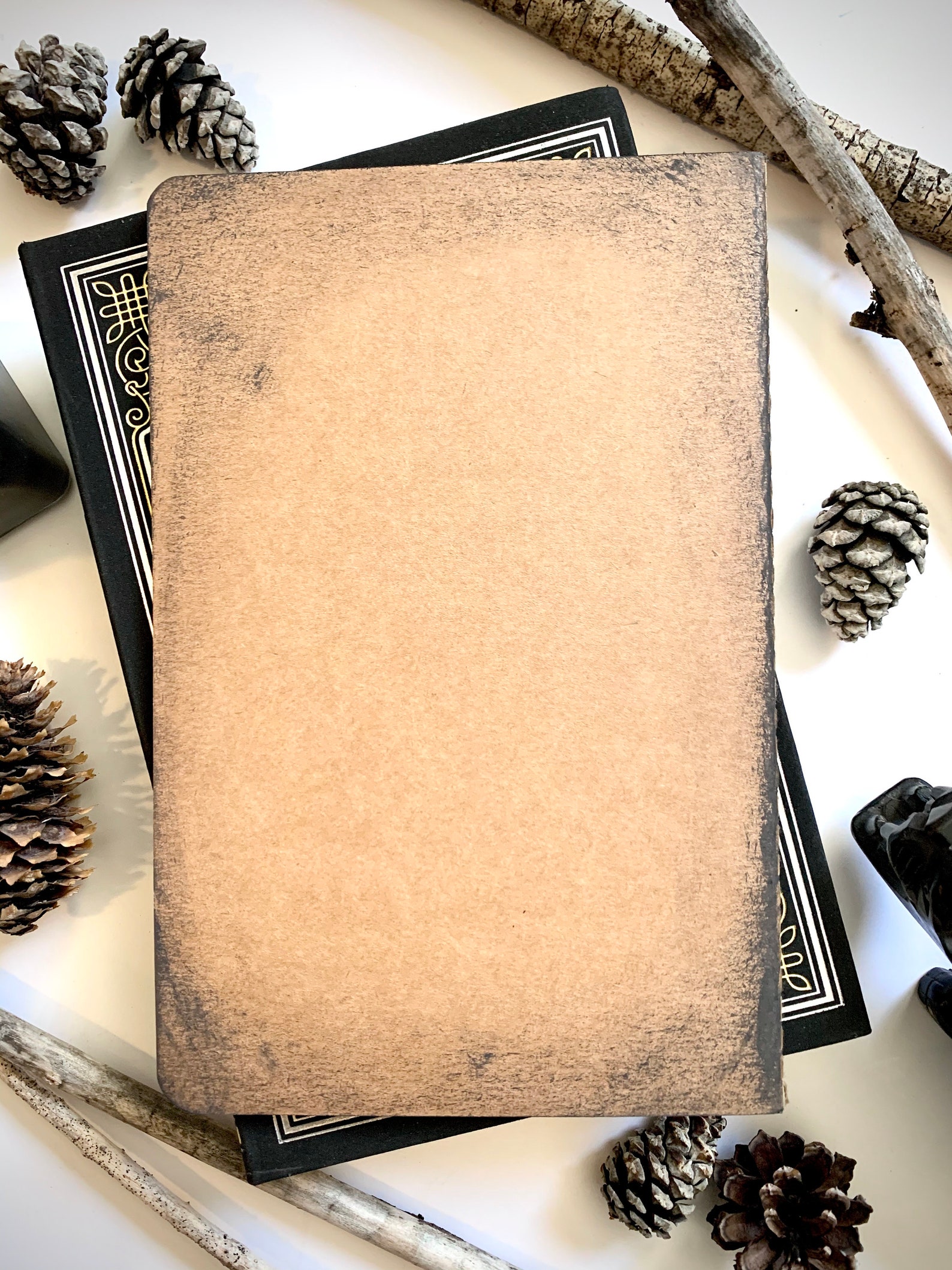 Dark Arts Notebook Magical Wizardry Notebook Witches | Etsy