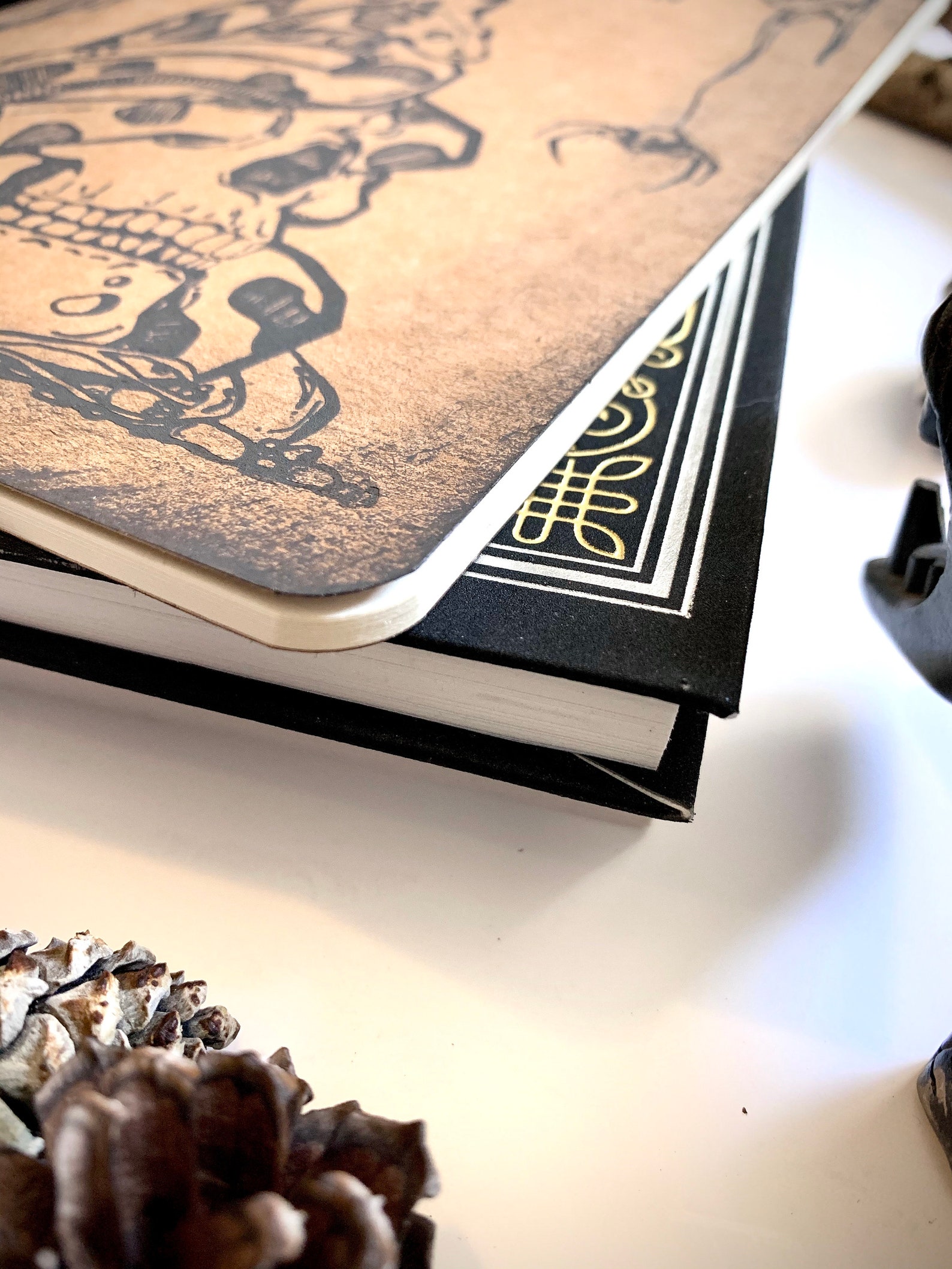 Dark Arts Notebook Magical Wizardry Notebook Witches | Etsy