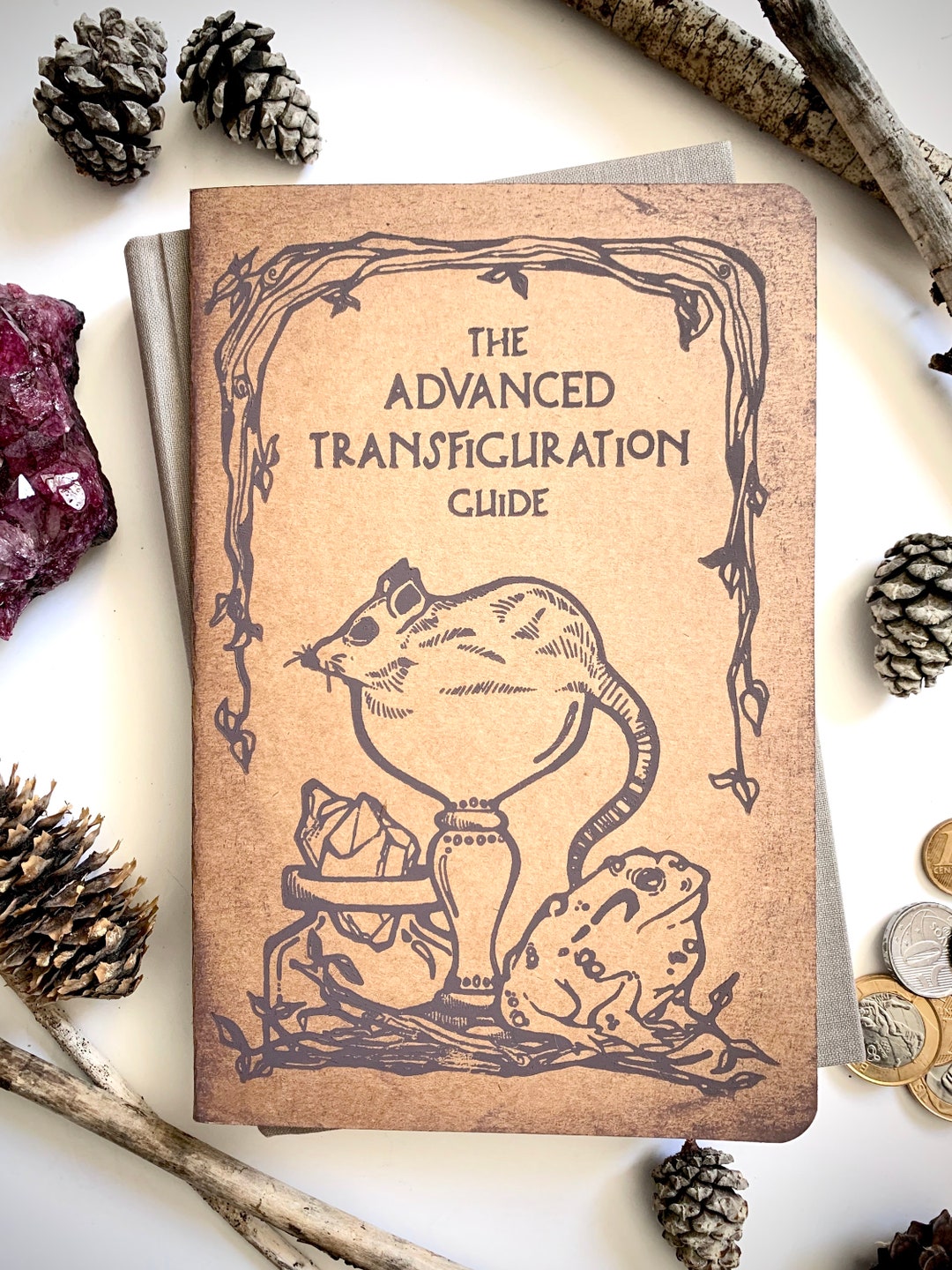 Advanced Transfiguration Notebook Magical Wizardry Notebook, Witches ...