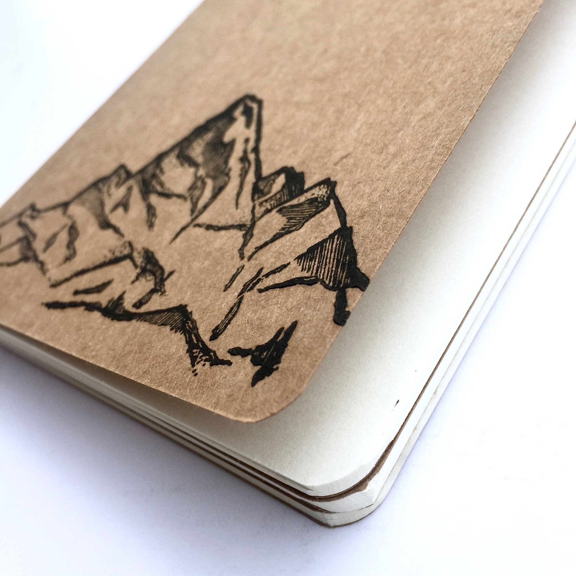 Mountain Travelers Journal, Travel Journal, Travel Notebook, Hiking ...