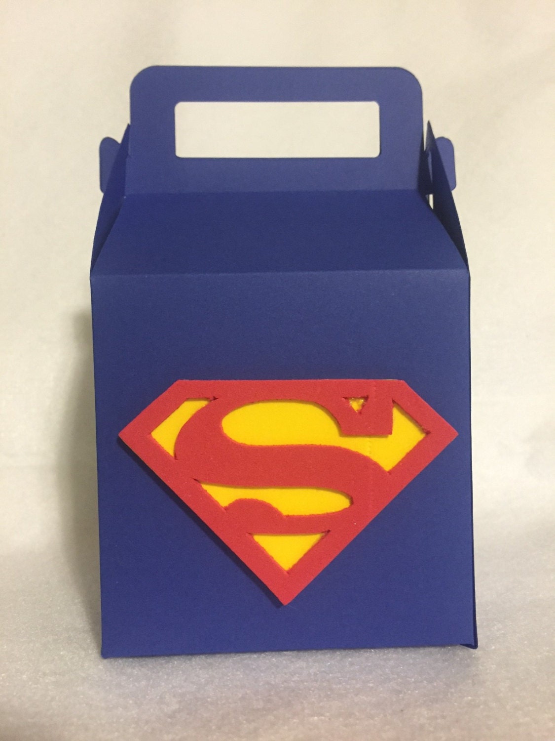 Superman Inspired Goodie Boxes - Etsy
