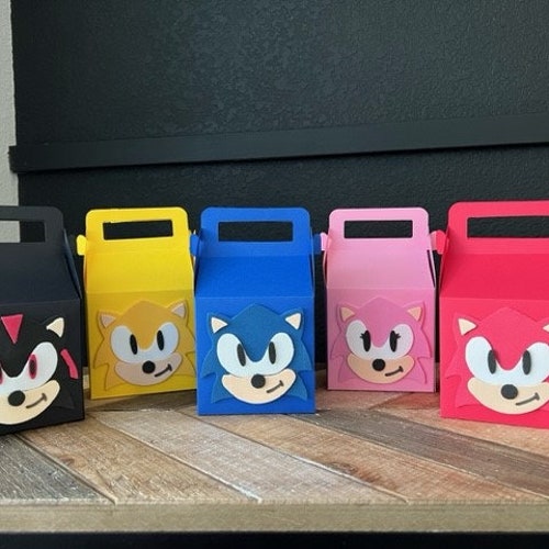 Sonic Inspired Goodie Boxes - Etsy