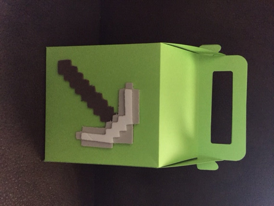 Minecraft Inspired Goodie Boxes | Etsy