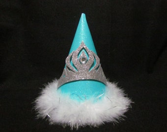 Frozen Inspired Elsa Party Hat, Birthday Hat - Etsy