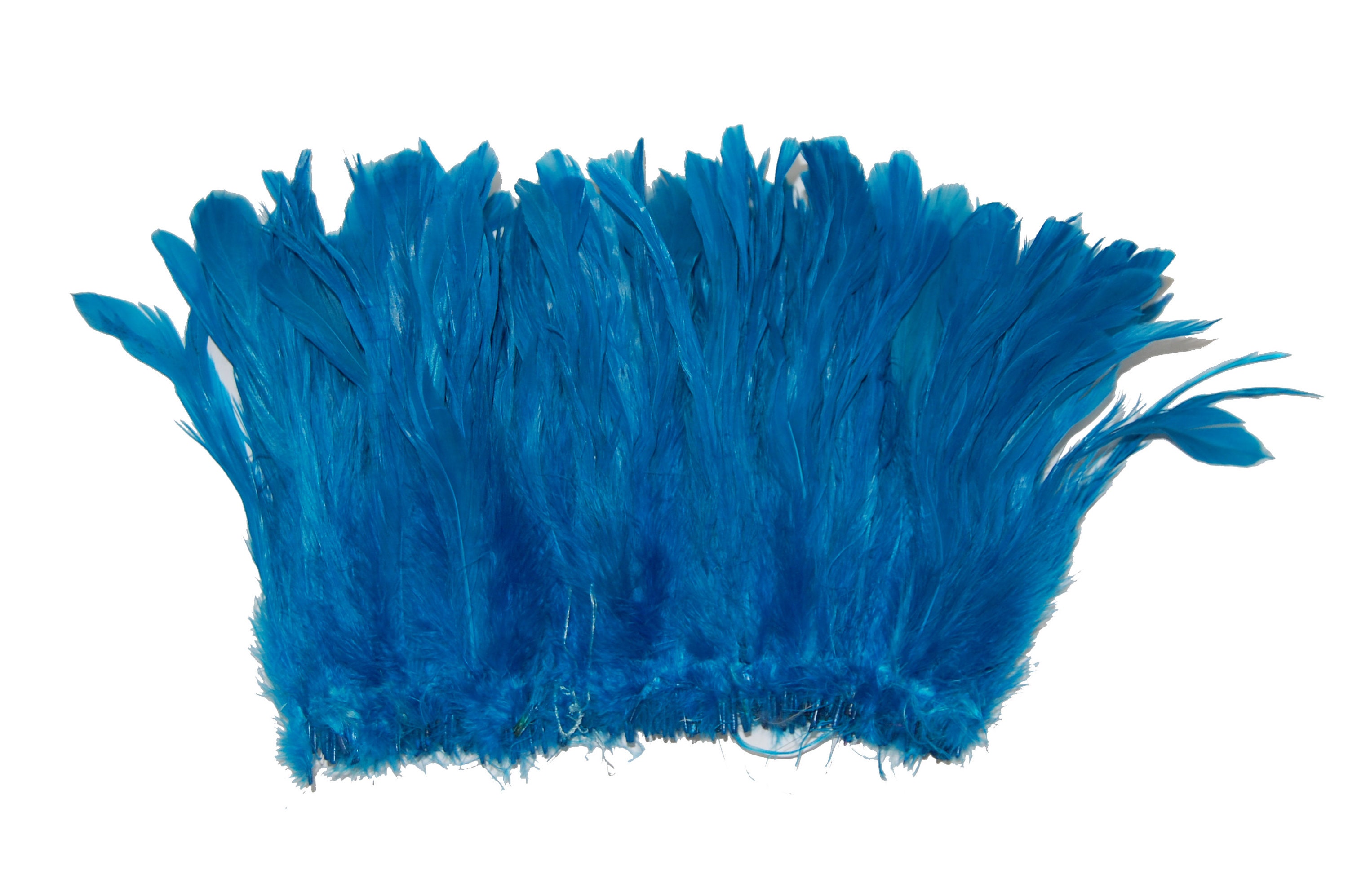 100 Pcs ROOSTER Coque Fringe - TURQUOISE 4-6" Feathers (trim/costume ...