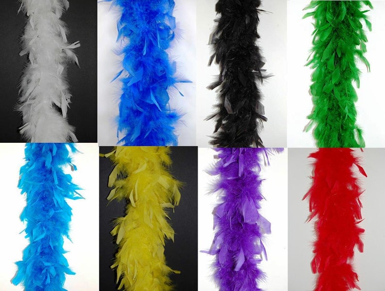80 Gram Chandelle FEATHER Boa 72" LILAC - Etsy