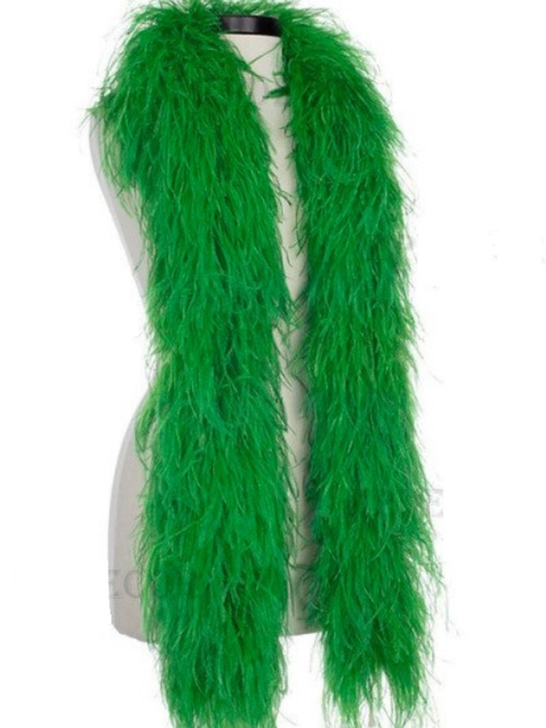 8 PLY THICK Ostrich Feather Boa (6-feet Long/8-12" Thick) Various ...