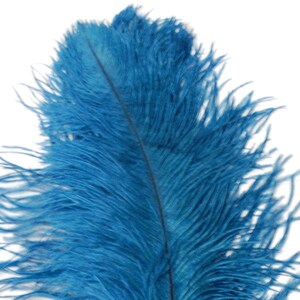 PERIWINKLE Ostrich Feather Plumes 18-23" for Halloween Costume Table ...