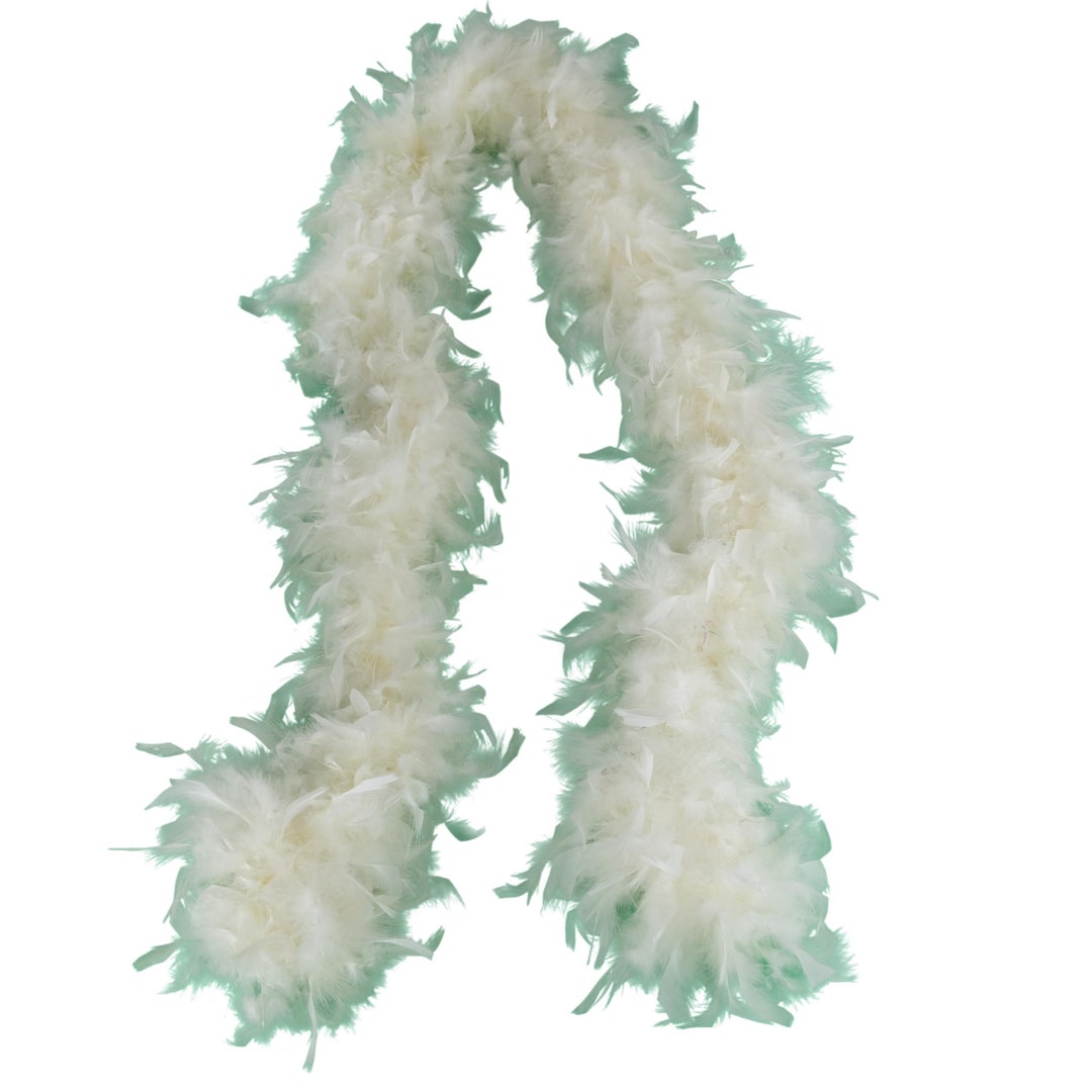IVORY 80 Gram Chandelle Feather Boa 72" Length for Halloween Costume ...