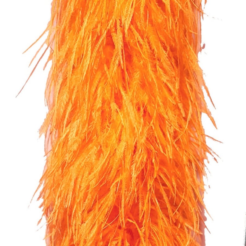 8 PLY THICK Ostrich Feather Boa (6-feet Long/8-12" Thick) Various ...