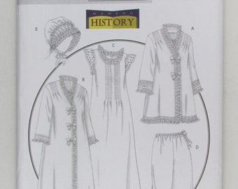 Uncut Butterick Sewing Pattern 5061 Robe Nightgown Pajamas | Etsy