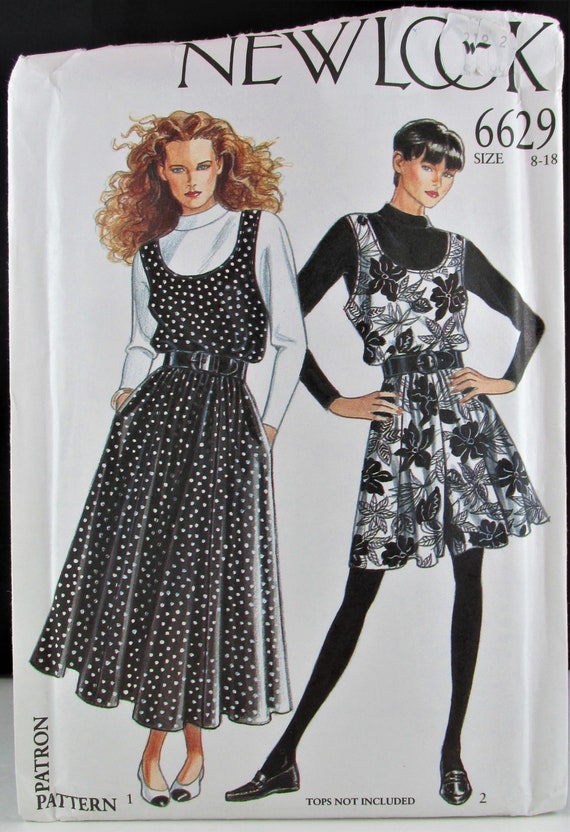 Knitting Kits & How To Sewing & Fiber New Look 6033 Misses' Skirt ...