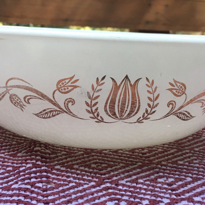 Pyrex Golden Tulip - Etsy