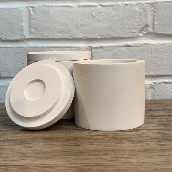 Concrete Container - Etsy