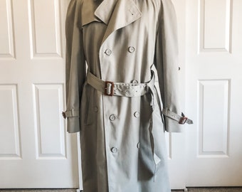 London Fog Trench Coat - Etsy